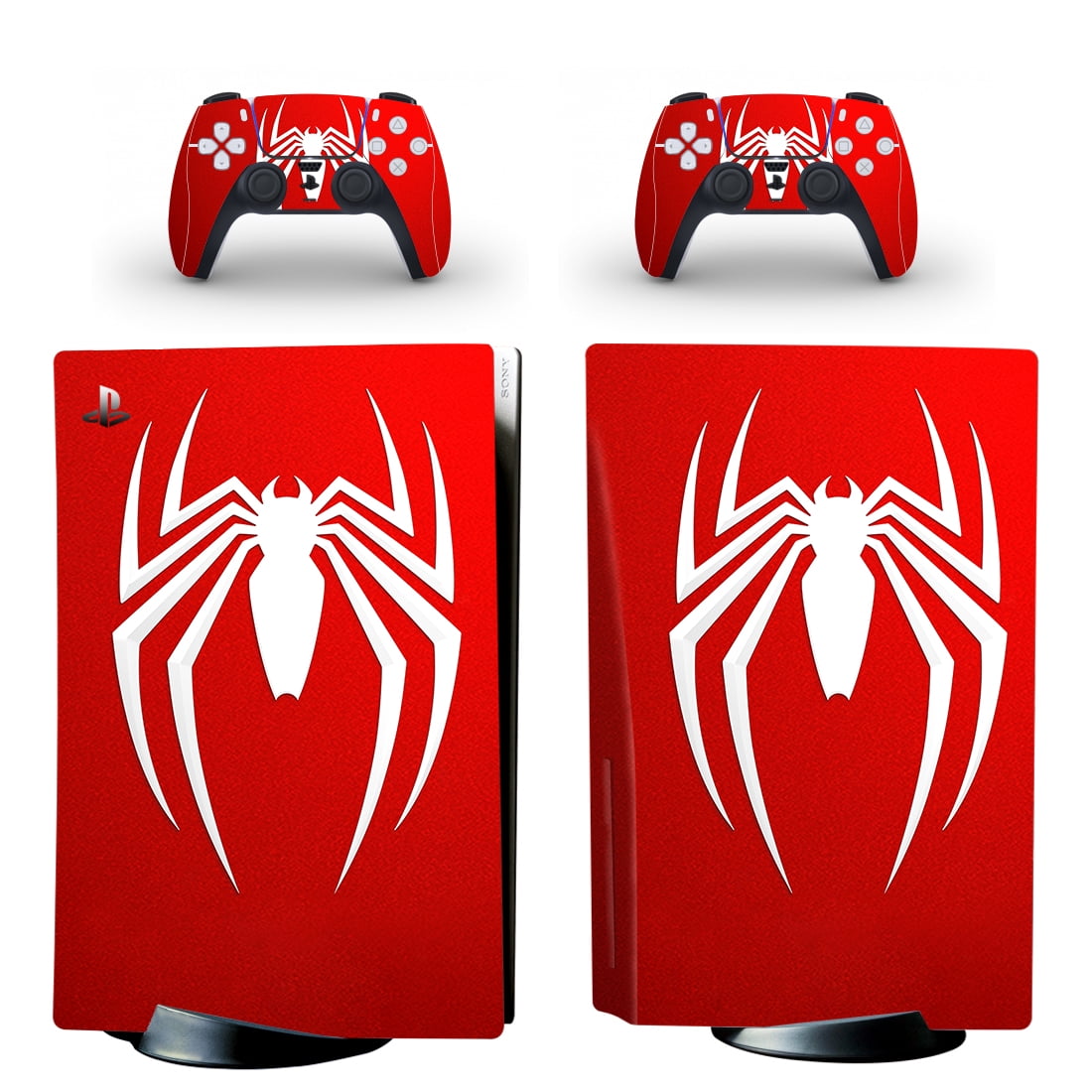 Full Body Vinyl Skin Stickers for PS5 Disc Edition Console and ...