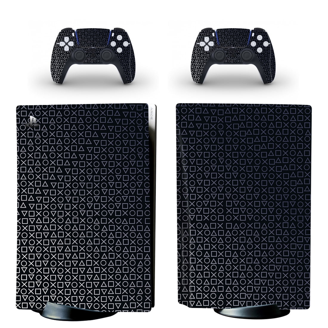 Full Body Vinyl Skin Stickers for PS5 Disc Edition Console and ...