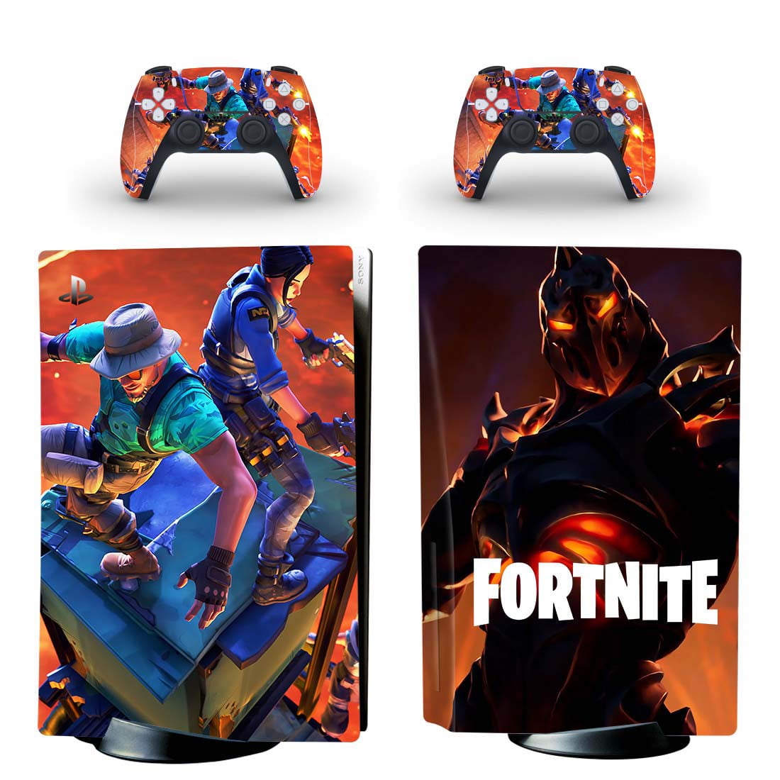 Full Body Vinyl Skin Stickers for PS5 Disc Edition Console and ...