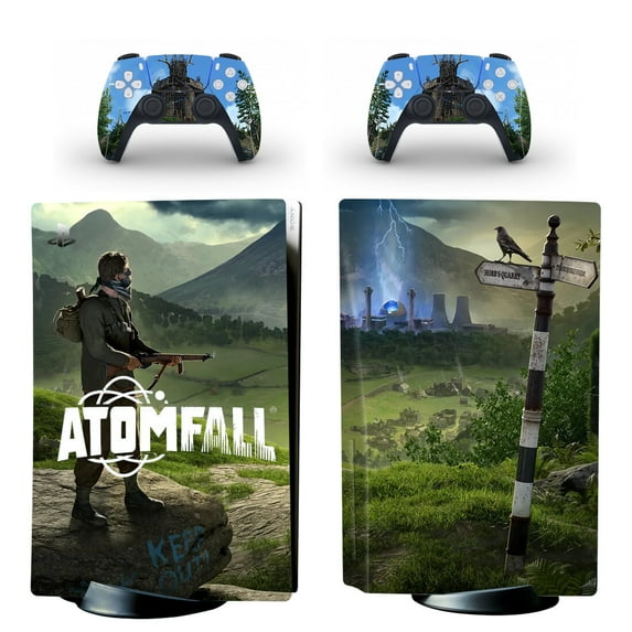 Full Body Vinyl Skin Stickers for PS5 Disc Edition Console and ...