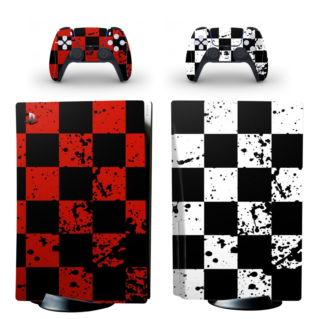 Full Body Vinyl Skin Stickers for PS5 Disc Edition Console and ...