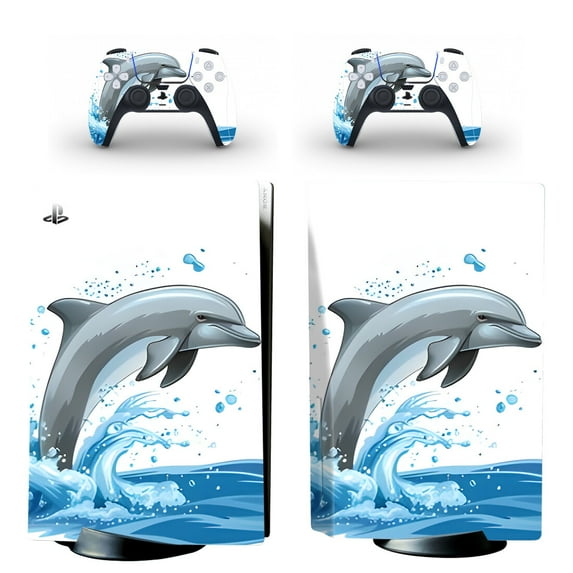 Full Body Vinyl Skin Stickers for PS5 Disc Edition Console and ...