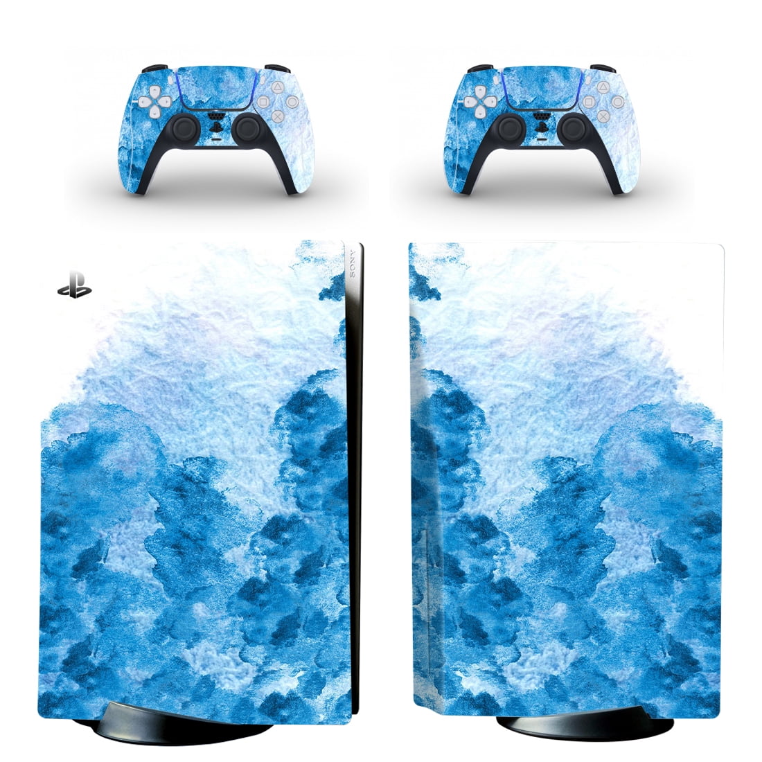 Full Body Vinyl Skin Stickers for PS5 Disc Edition Console and ...