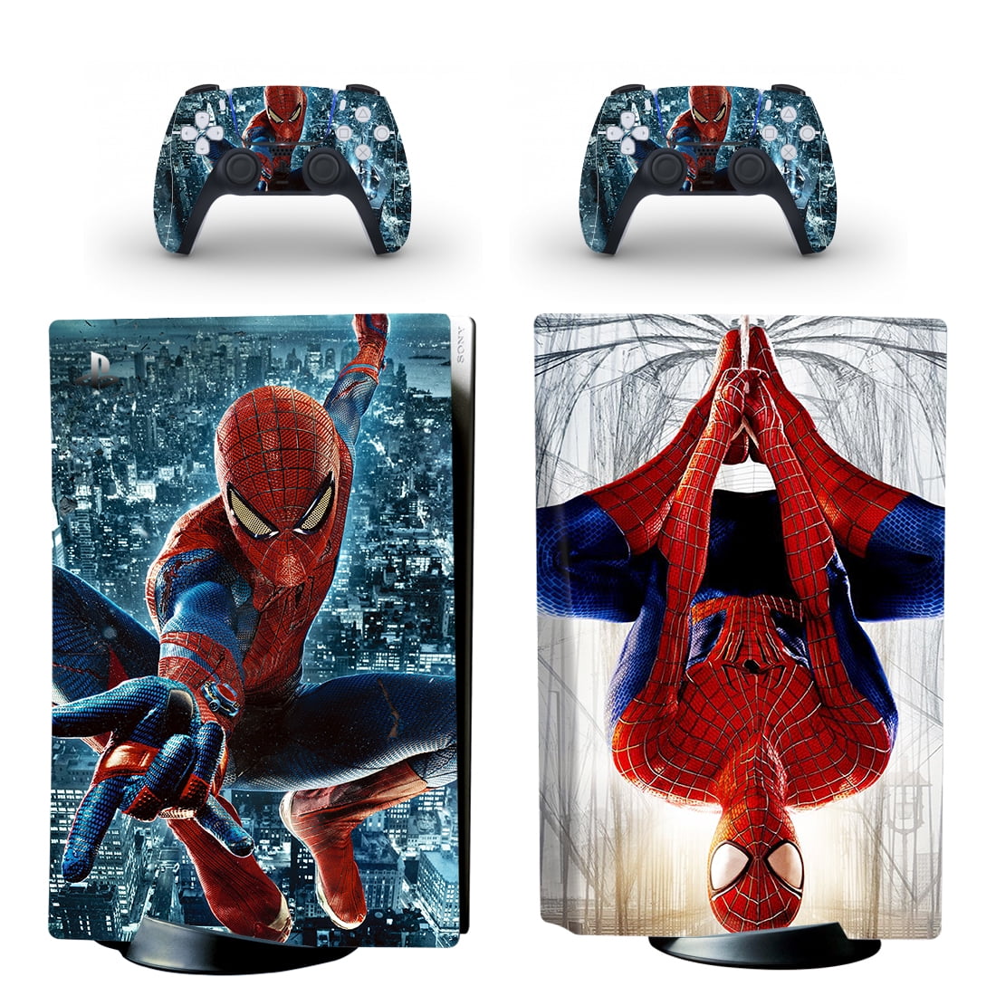 Full Body Vinyl Skin Stickers for PS5 Disc Edition Console and ...