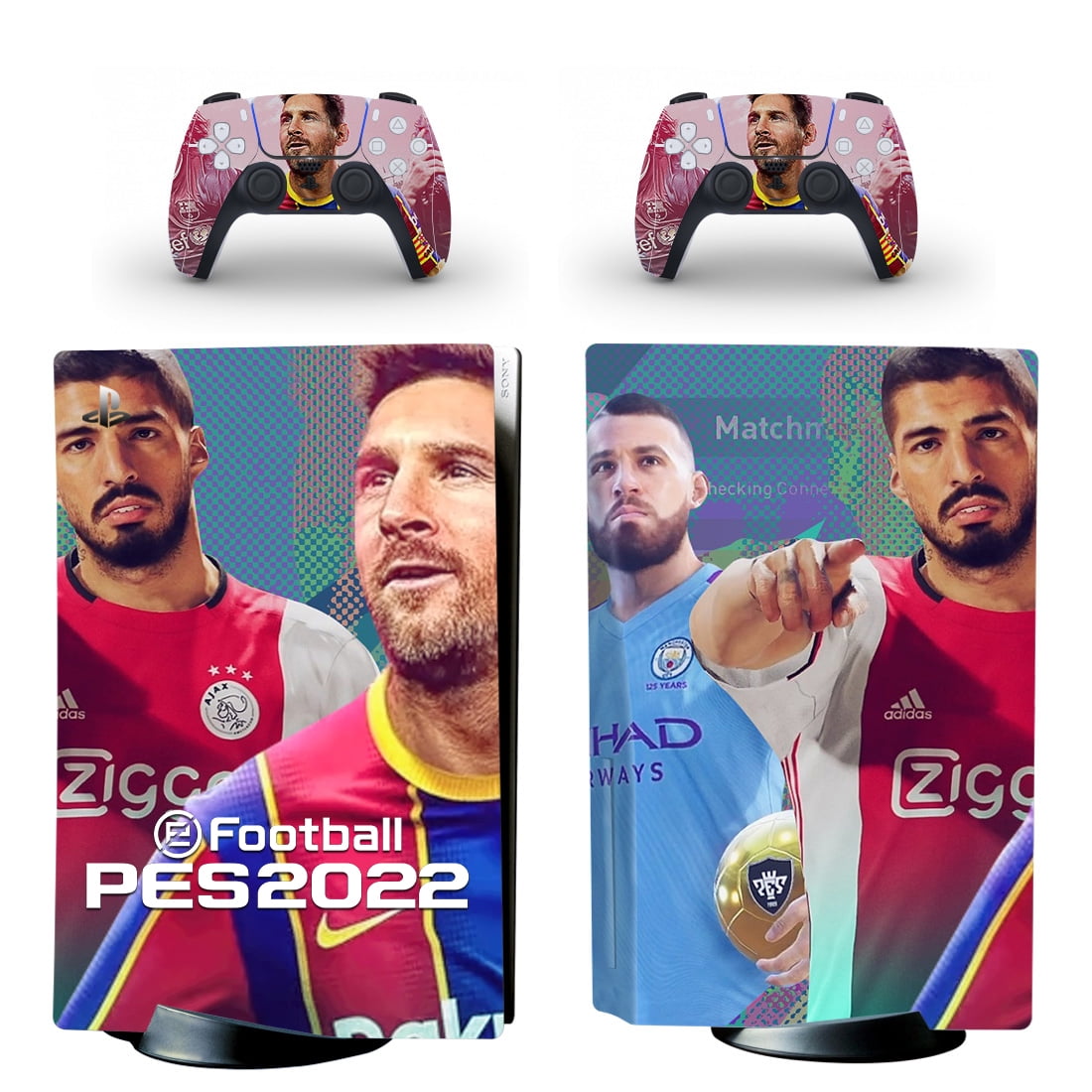 Full Body Vinyl Skin Stickers for PS5 Disc Edition Console and ...