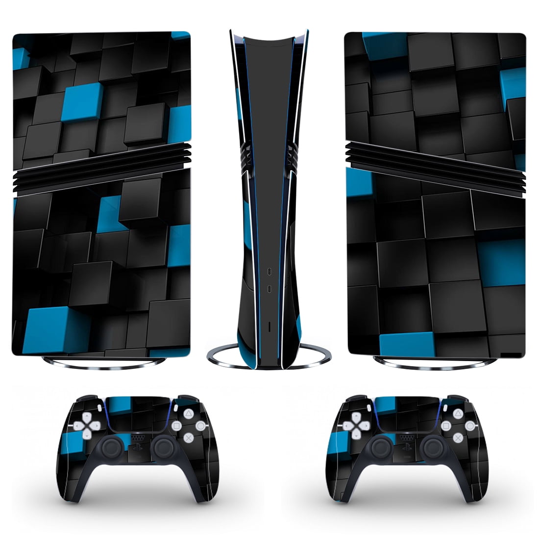 Full Body Vinyl Skin Stickers for PS5 Pro Digital Edition Console and ...
