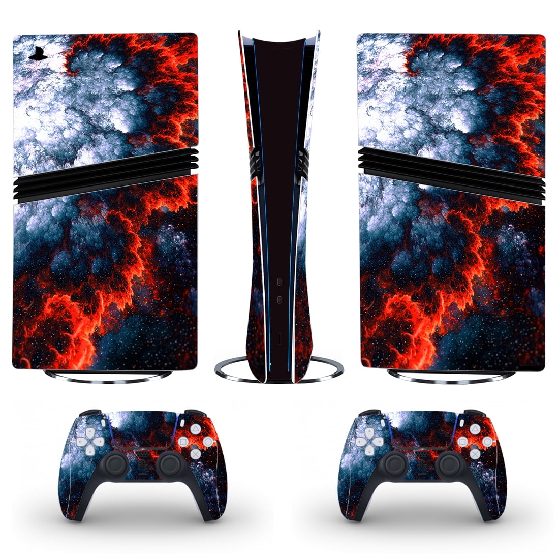 Full Body Vinyl Skin Stickers for PS5 Pro Digital Edition Console and ...
