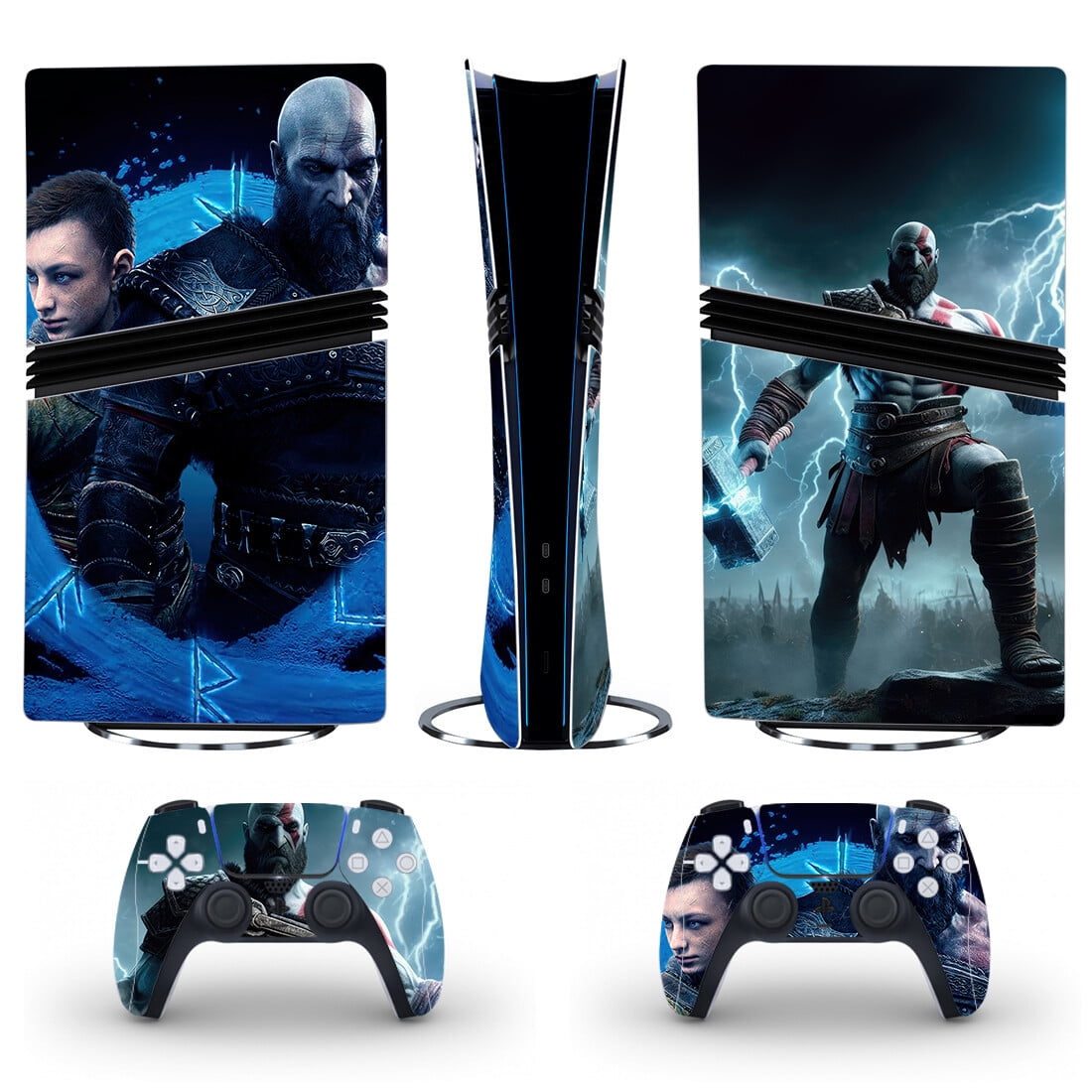 Full Body Vinyl Skin Stickers for PS5 Pro Digital Edition Console and ...