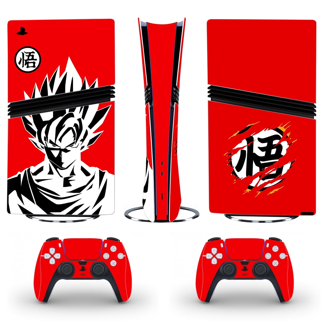 Full Body Vinyl Skin Stickers for PS5 Pro Digital Edition Console and ...