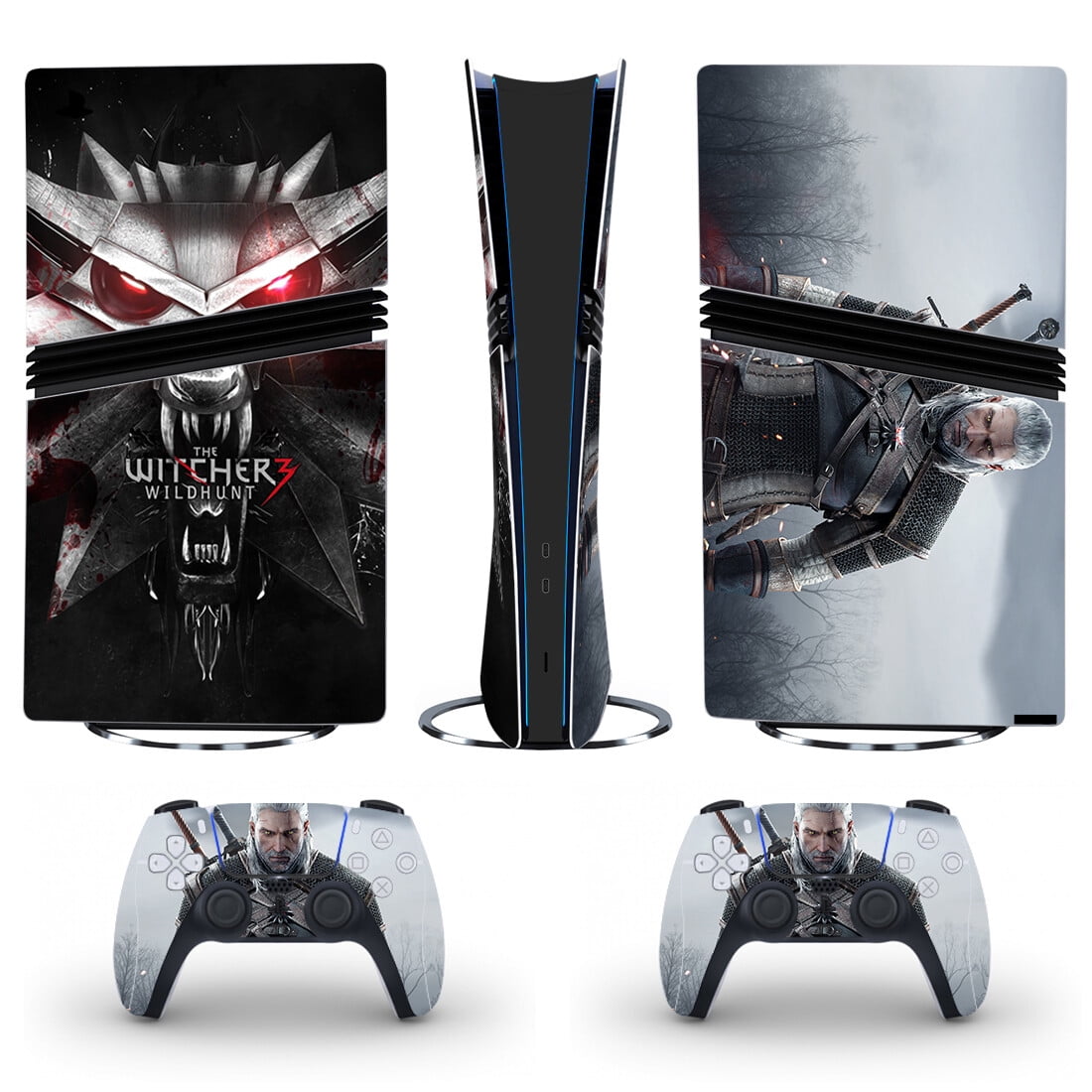 Full Body Vinyl Skin Stickers for PS5 Pro Digital Edition Console and ...