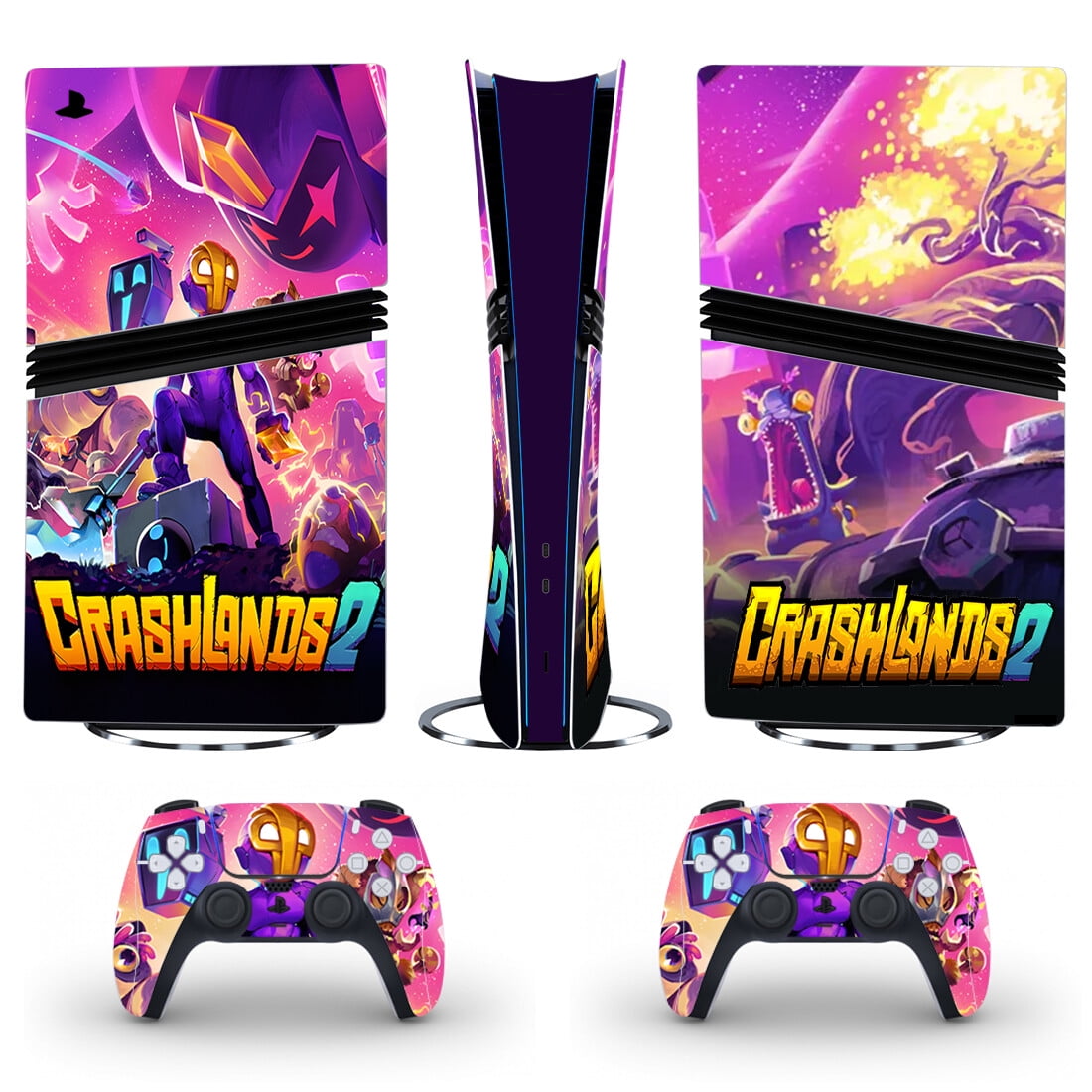 Full Body Vinyl Skin Stickers for PS5 Pro Digital Edition Console and ...