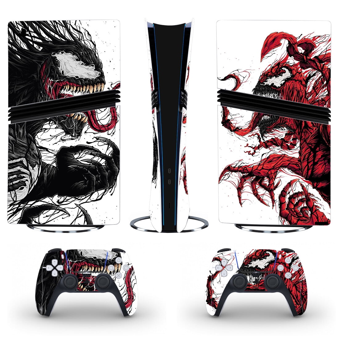 Full Body Vinyl Skin Stickers for PS5 Pro Digital Edition Console and ...