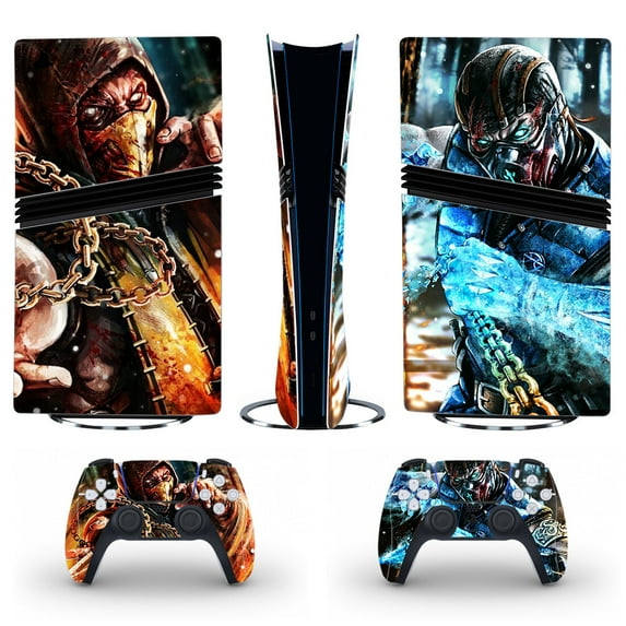 Full Body Vinyl Skin Stickers for PS5 Pro Digital Edition Console and ...
