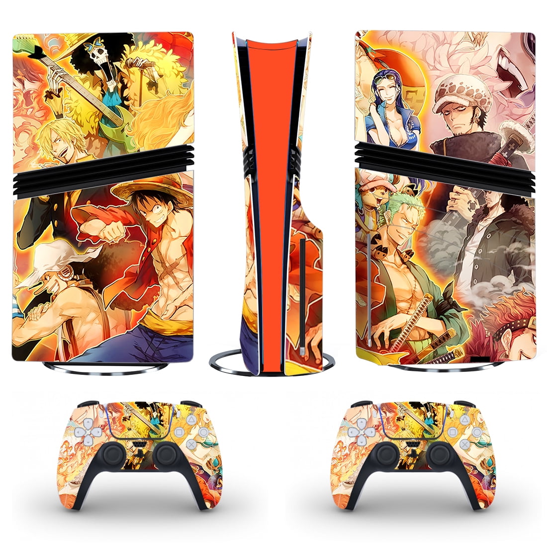 Full Body Vinyl Skin Stickers for PS5 Pro Disc Edition Console and ...