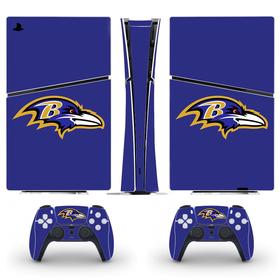 Full Body Vinyl Skin Stickers for PS5 Slim Digital Edition Console and ...