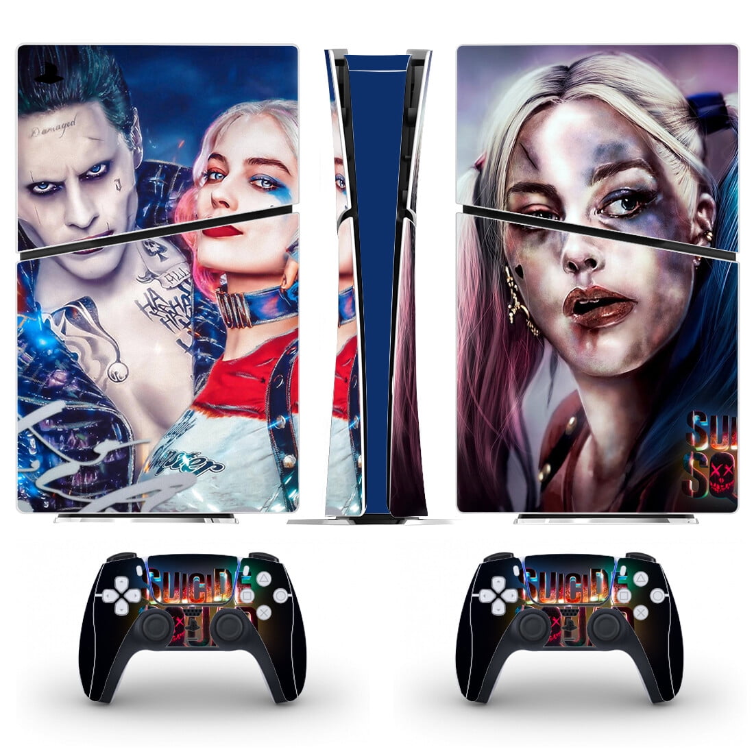 Full Body Vinyl Skin Stickers for PS5 Slim Digital Edition Console and ...