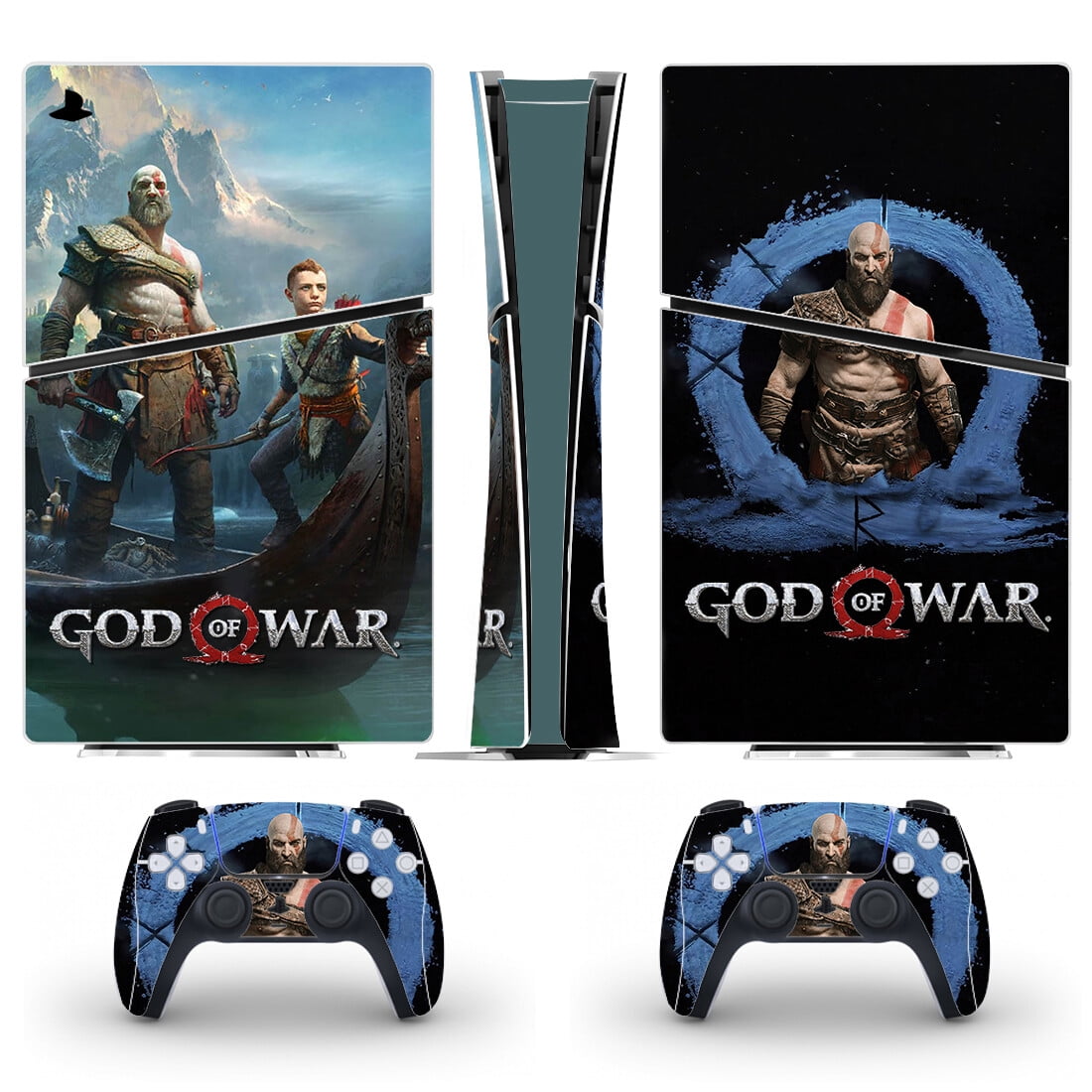 Full Body Vinyl Skin Stickers for PS5 Slim Digital Edition Console and ...