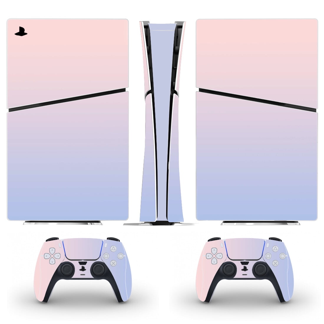 Full Body Vinyl Skin Stickers for PS5 Slim Digital Edition Console and ...