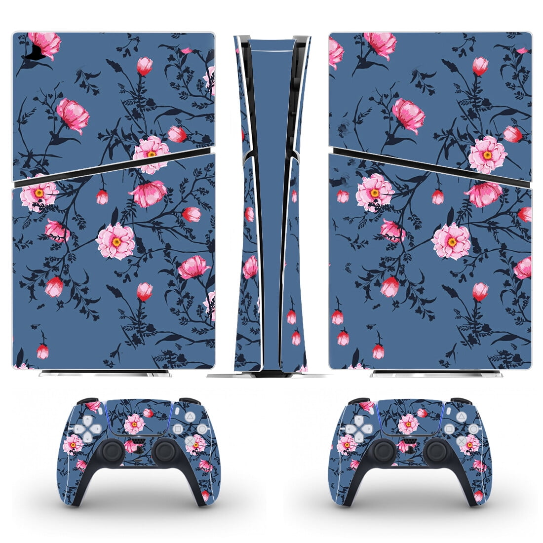 Full Body Vinyl Skin Stickers for PS5 Slim Digital Edition Console and ...