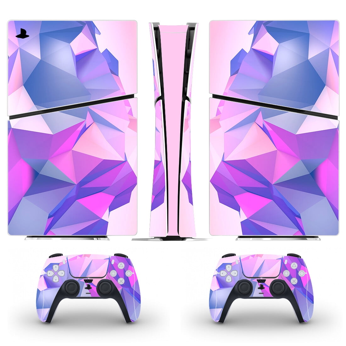 Full Body Vinyl Skin Stickers for PS5 Slim Digital Edition Console and ...