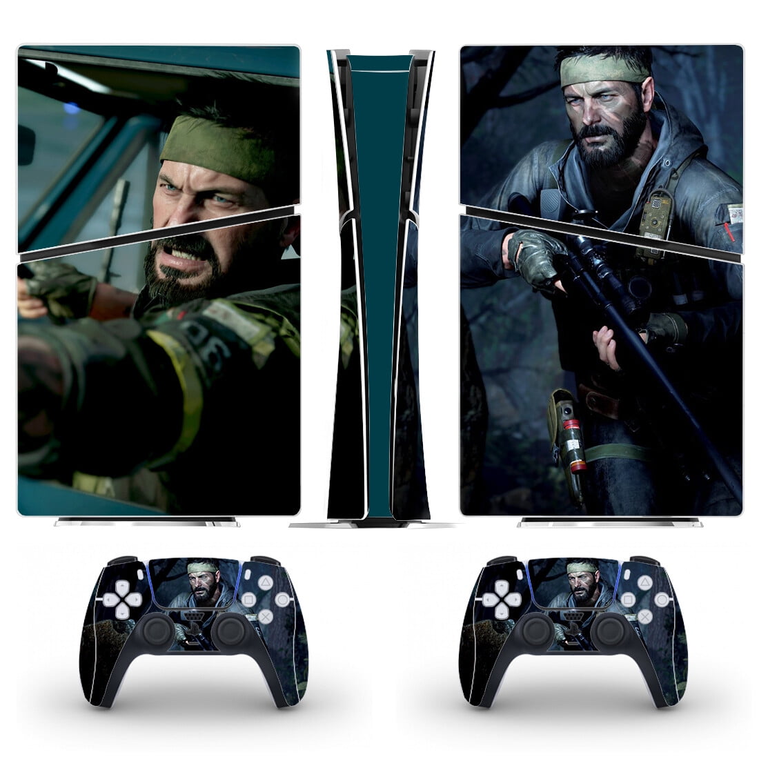 Full Body Vinyl Skin Stickers for PS5 Slim Digital Edition Console and ...