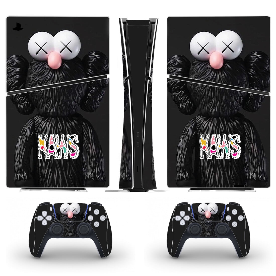 Full Body Vinyl Skin Stickers for PS5 Slim Digital Edition Console and ...