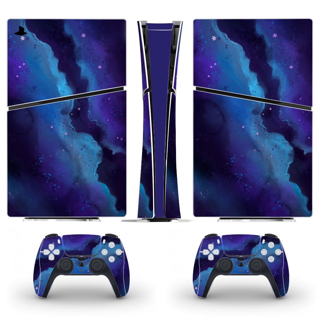Full Body Vinyl Skin Stickers for PS5 Slim Digital Edition Console and ...