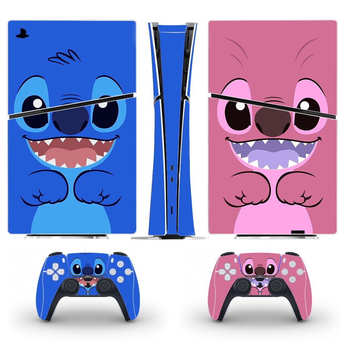 Full Body Vinyl Skin Stickers for PS5 Slim Digital Edition Console and ...