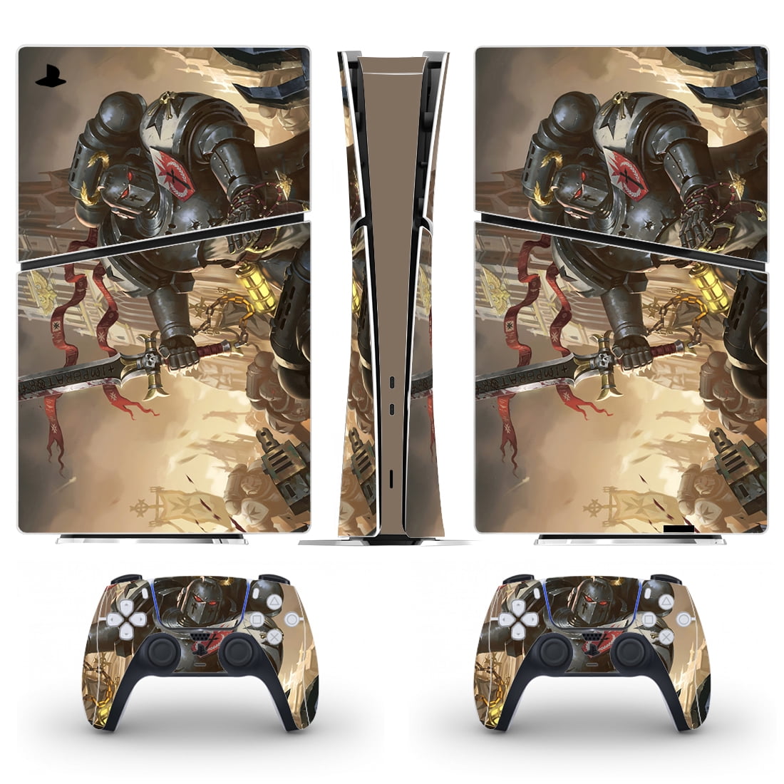 Full Body Vinyl Skin Stickers for PS5 Slim Digital Edition Console and ...
