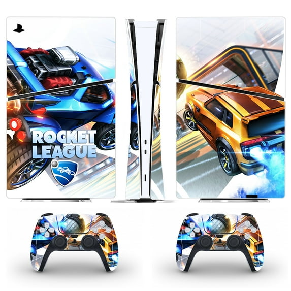 Full Body Vinyl Skin Stickers for PS5 Slim Digital Edition Console and ...