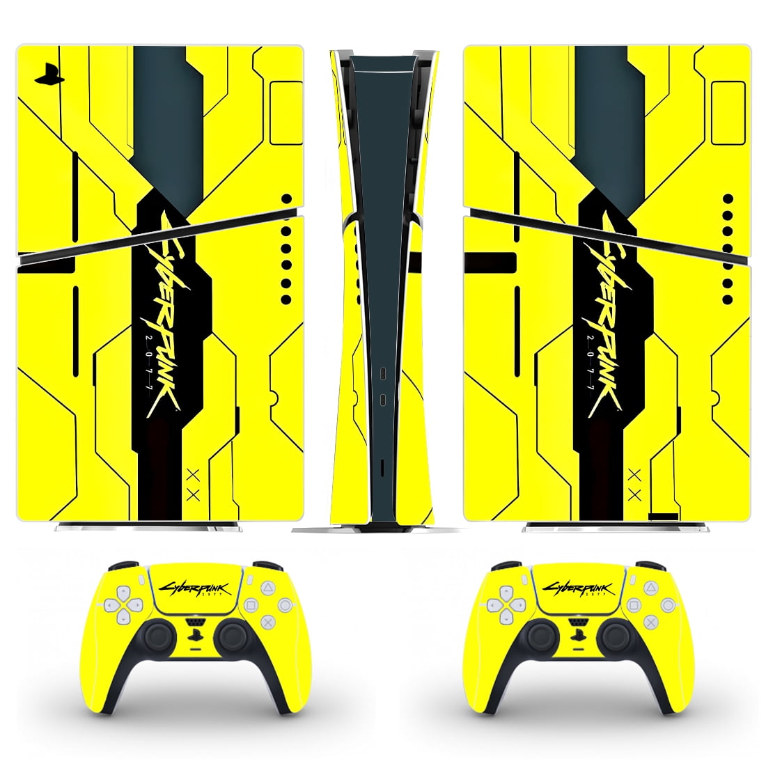 Full Body Vinyl Skin Stickers for PS5 Slim Digital Edition Console and ...