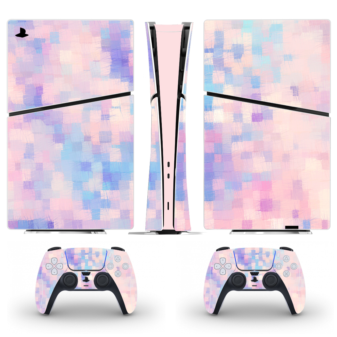 Full Body Vinyl Skin Stickers for PS5 Slim Digital Edition Console and ...
