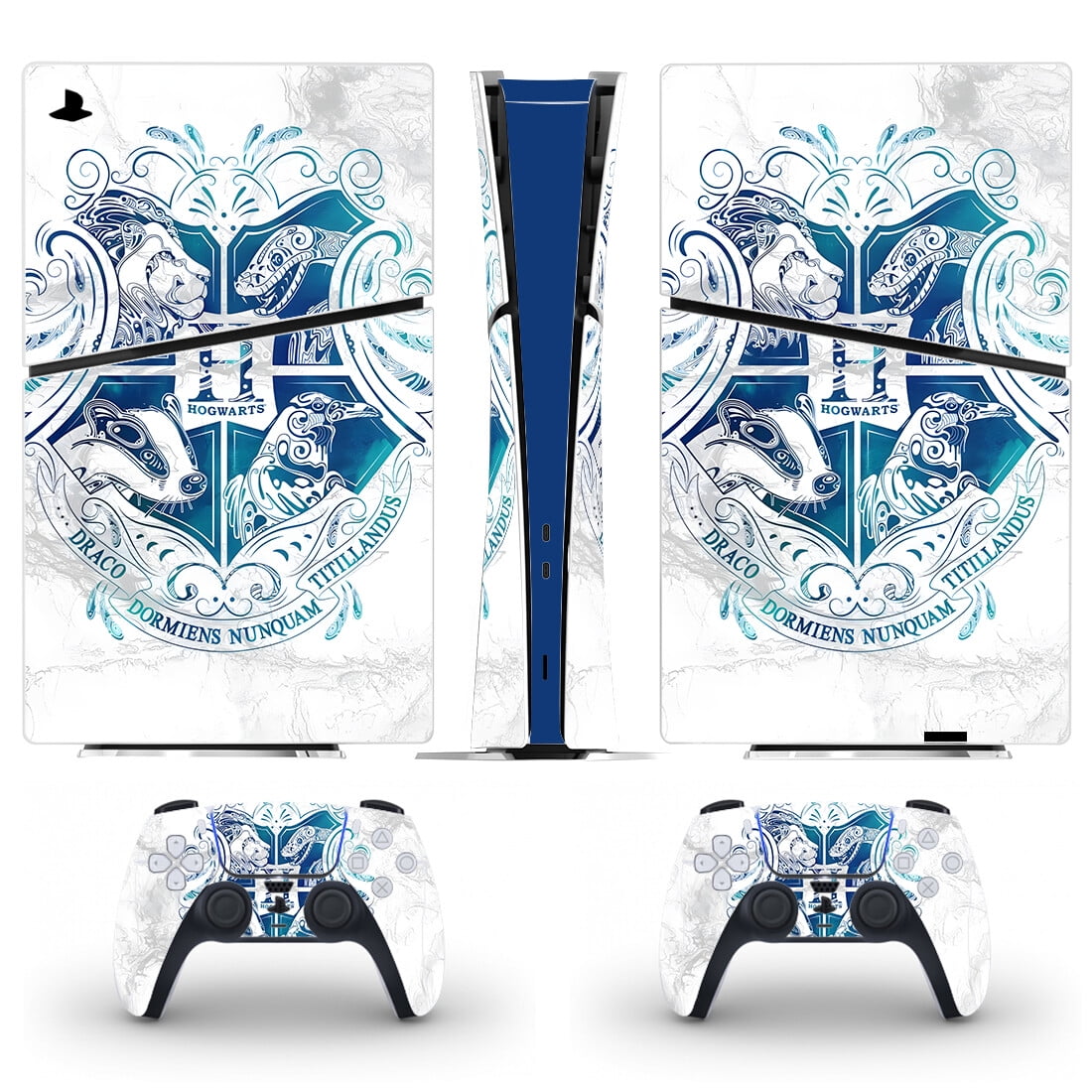 Full Body Vinyl Skin Stickers for PS5 Slim Digital Edition Console and ...