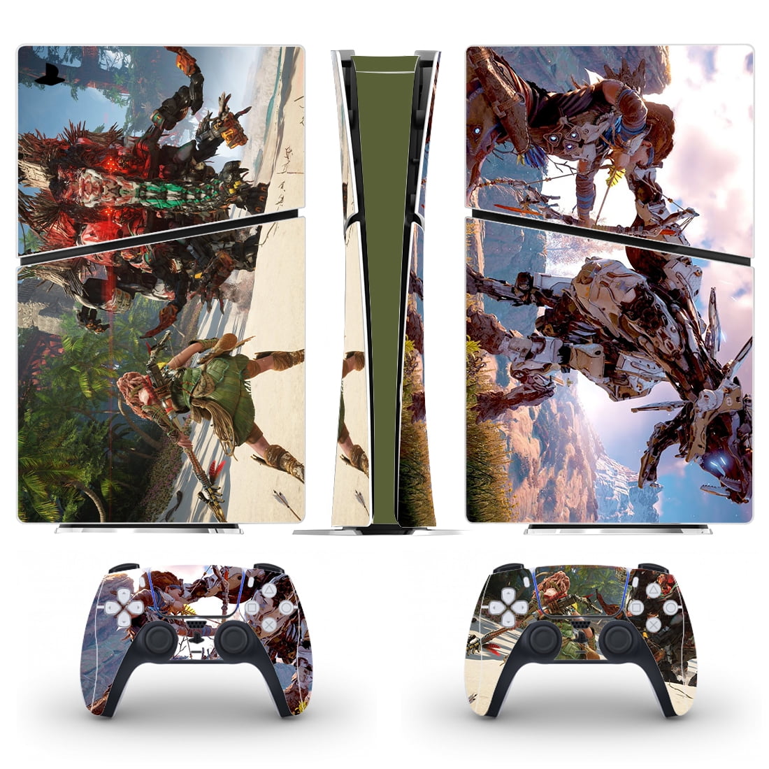 Full Body Vinyl Skin Stickers for PS5 Slim Digital Edition Console and ...