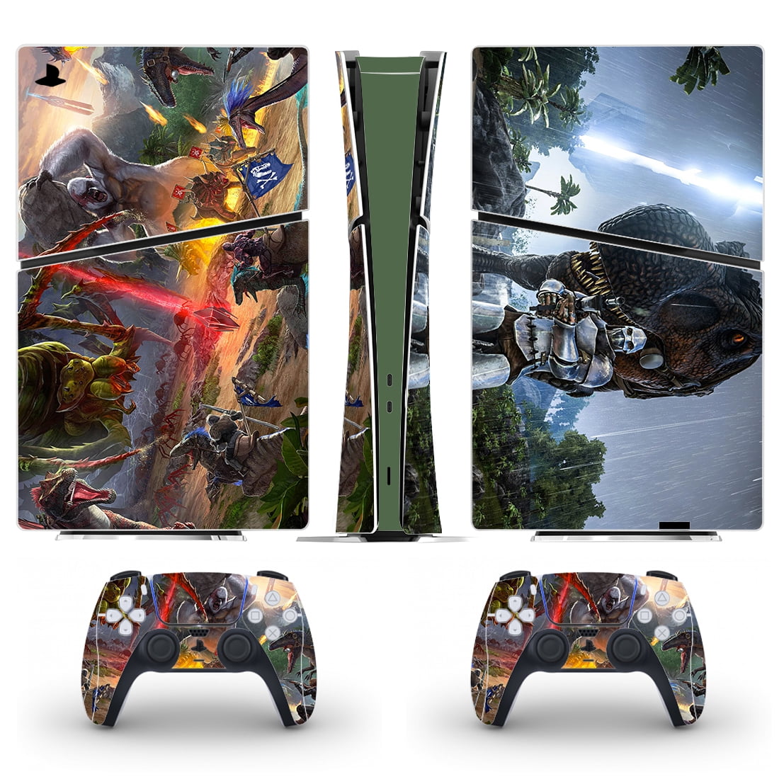 Full Body Vinyl Skin Stickers for PS5 Slim Digital Edition Console and ...