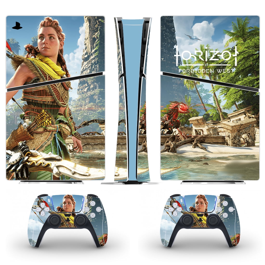 Full Body Vinyl Skin Stickers for PS5 Slim Digital Edition Console and ...