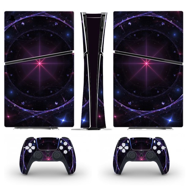 Full Body Vinyl Skin Stickers for PS5 Slim Digital Edition Console and ...