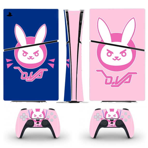 Full Body Vinyl Skin Stickers for PS5 Slim Digital Edition Console and ...