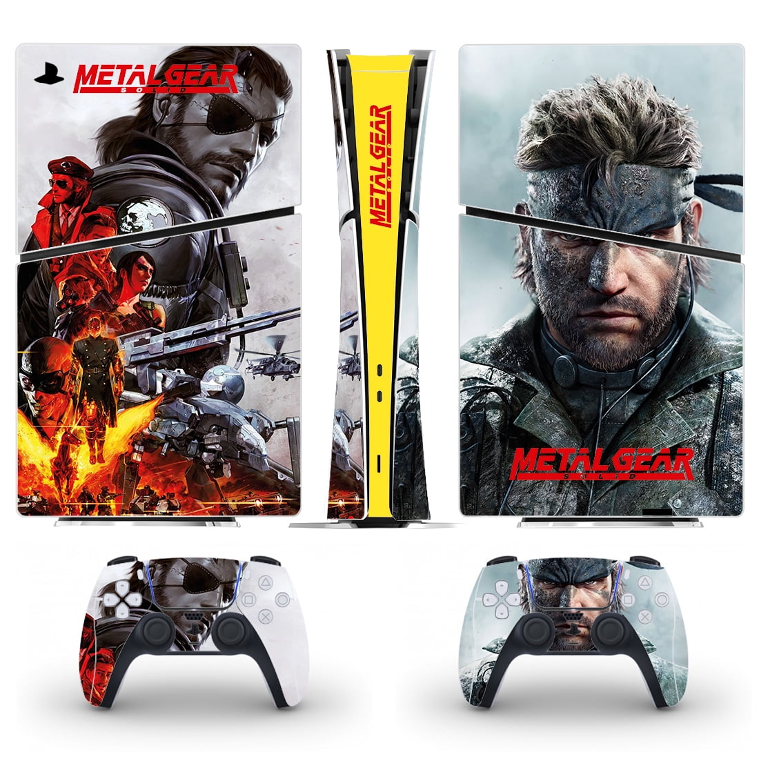 Full Body Vinyl Skin Stickers for PS5 Slim Digital Edition Console and ...
