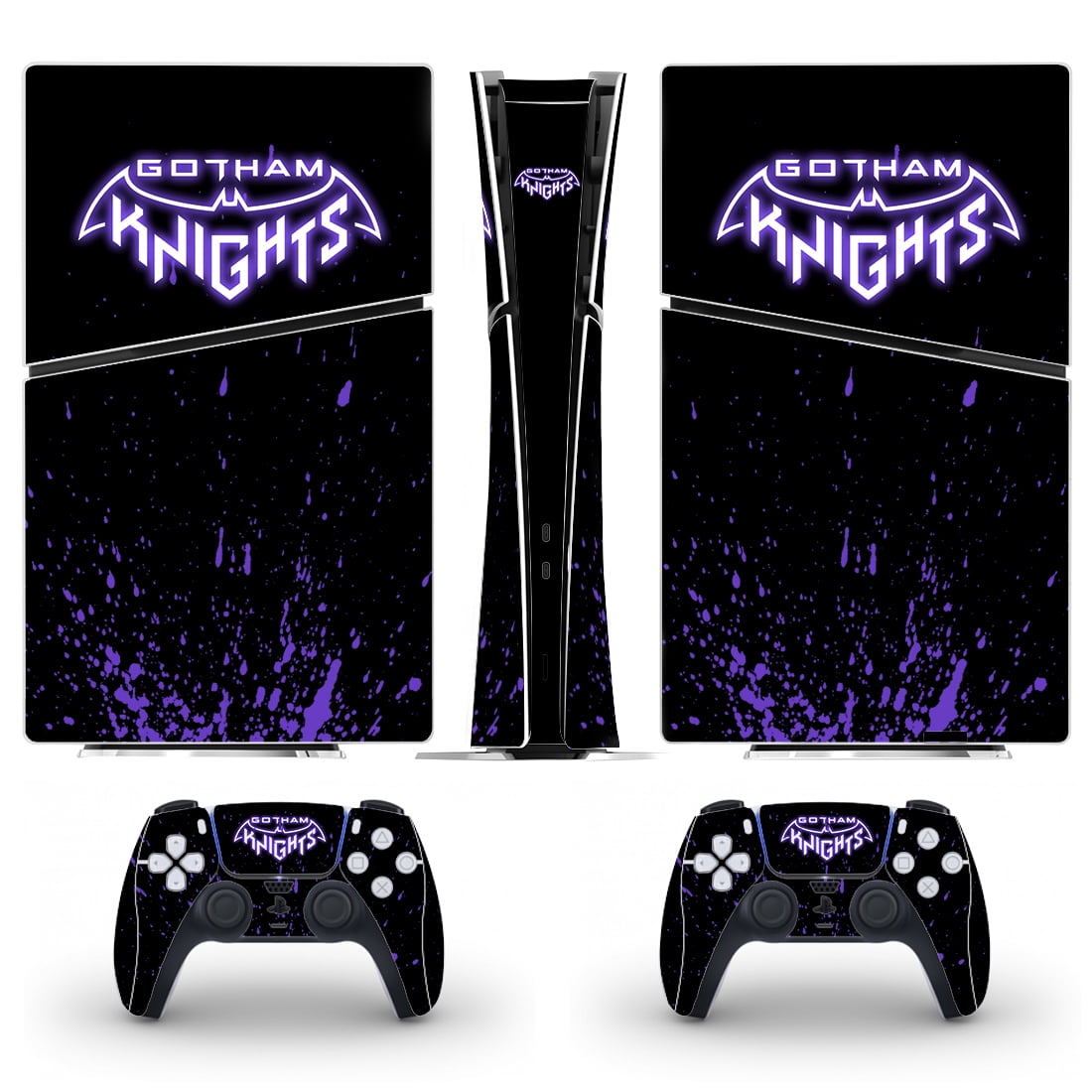 Full Body Vinyl Skin Stickers for PS5 Slim Digital Edition Console and ...