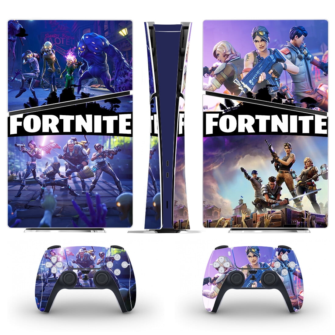 Full Body Vinyl Skin Stickers for PS5 Slim Digital Edition Console and ...