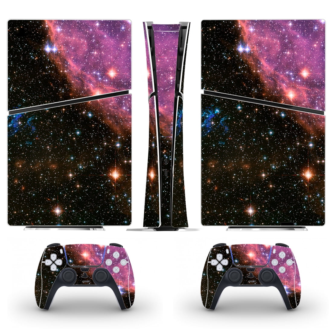 Full Body Vinyl Skin Stickers for PS5 Slim Digital Edition Console and ...