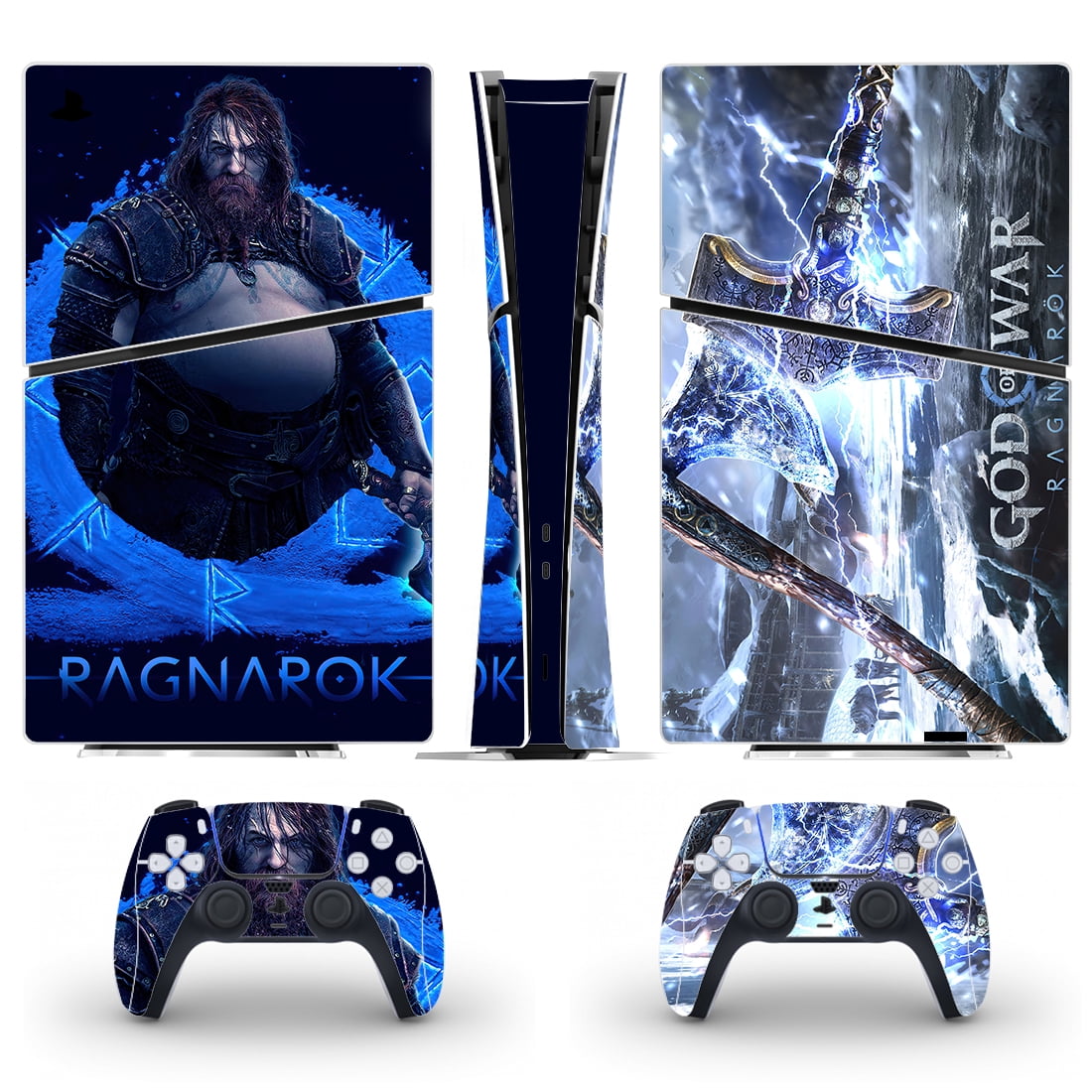 Full Body Vinyl Skin Stickers for PS5 Slim Digital Edition Console and ...