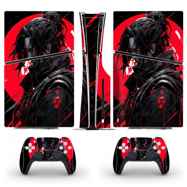 Full Body Vinyl Skin Stickers for PS5 Slim Disc Edition Console and ...