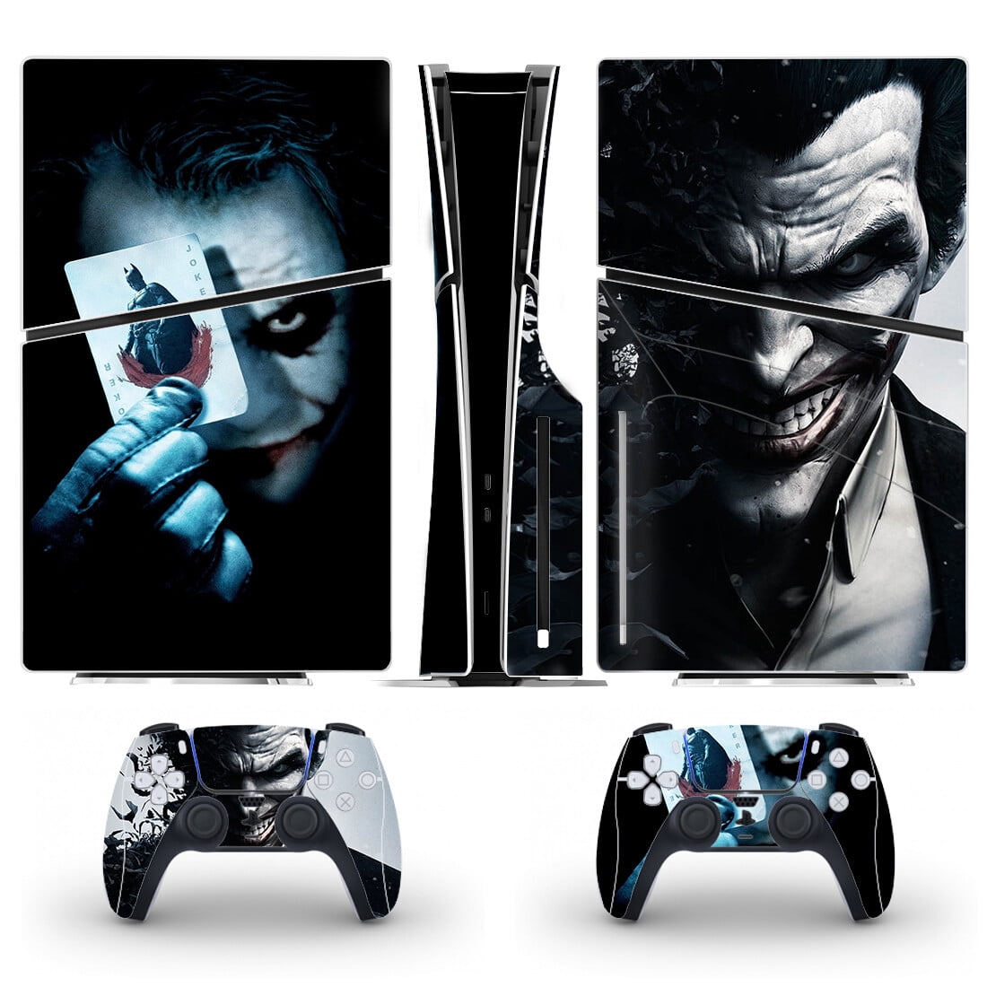 Full Body Vinyl Skin Stickers for PS5 Slim Disc Edition Console and ...