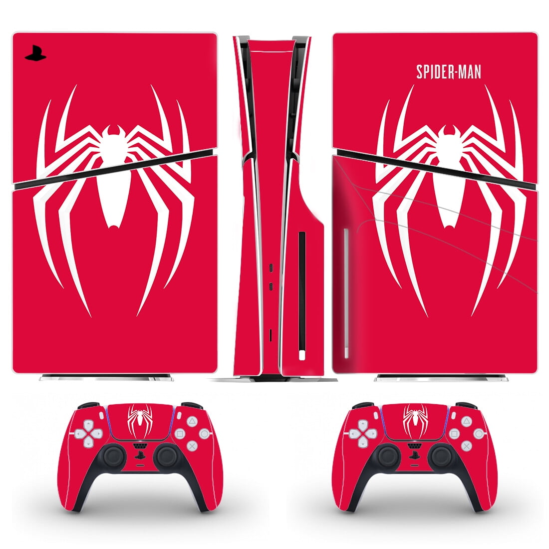 Full Body Vinyl Skin Stickers for PS5 Slim Disc Edition Console and ...