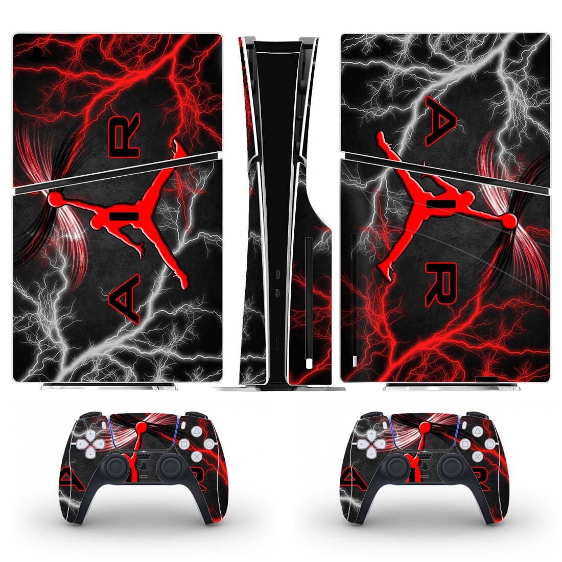 Full Body Vinyl Skin Stickers for PS5 Slim Disc Edition Console and ...