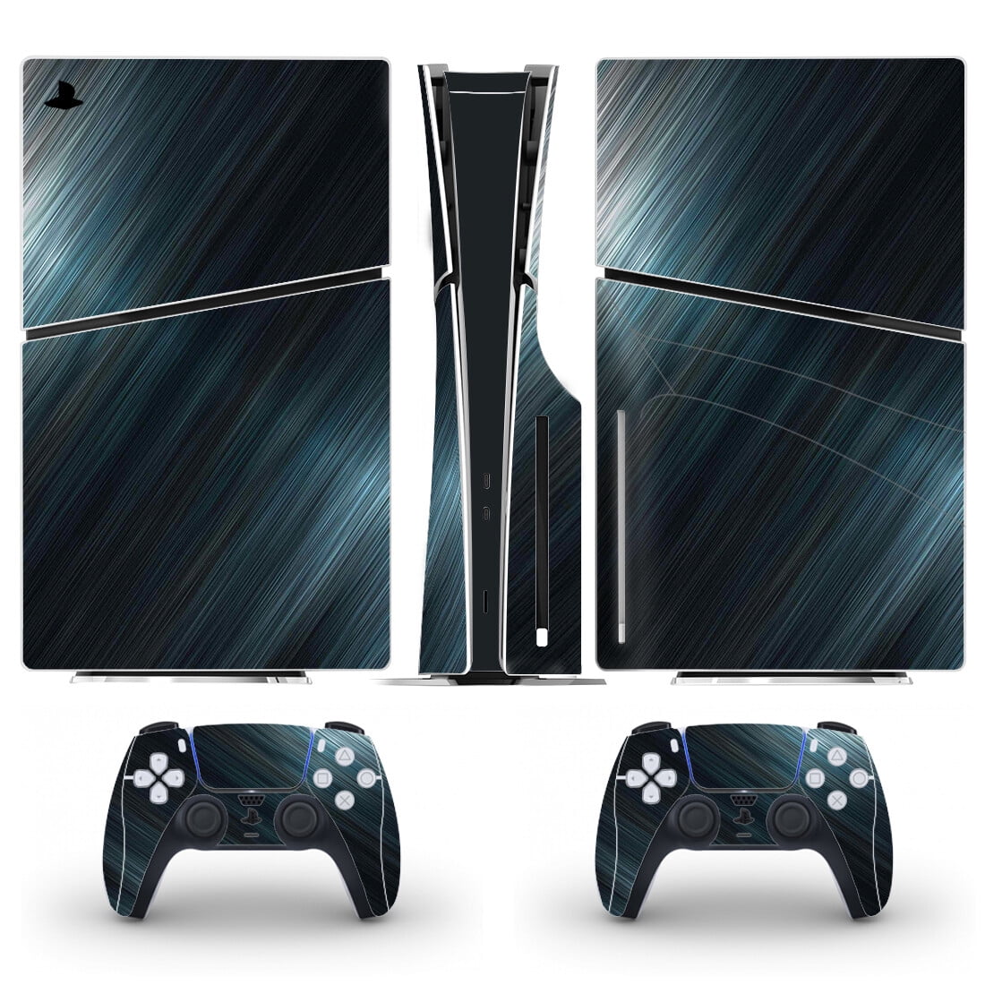 Full Body Vinyl Skin Stickers for PS5 Slim Disc Edition Console and ...