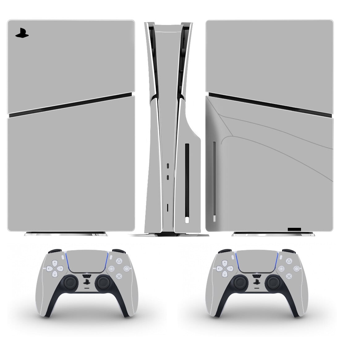 Full Body Vinyl Skin Stickers for PS5 Slim Disc Edition Console and ...