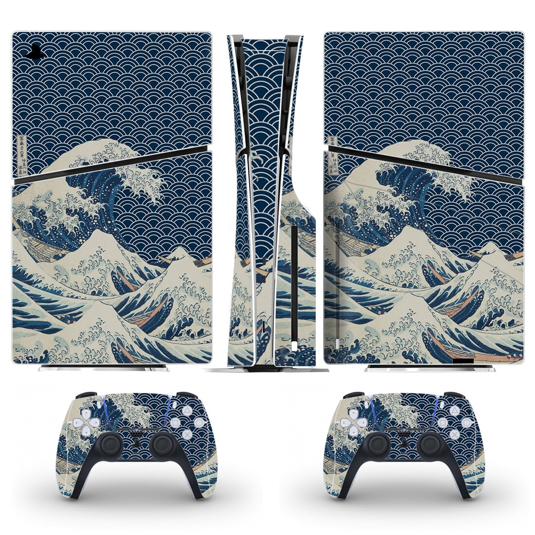 Full Body Vinyl Skin Stickers for PS5 Slim Disc Edition Console and ...